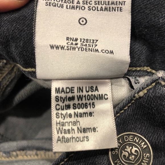 Siwy | Jeans | Siwy Hannah Gray Sparkling Skinny Jeans 26 | Poshmark